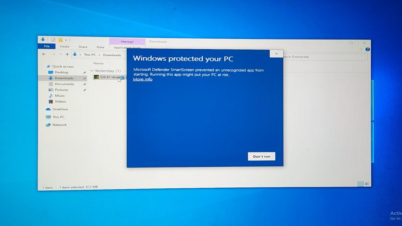 How to turn off “Windows protected your PC” (Windows SmartScreen) on ...