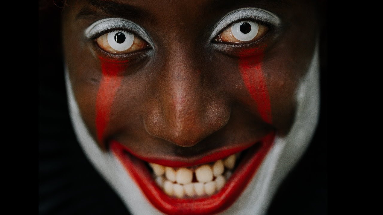 RISA DEL PAYASO VIDEO DE TERROR MIEDO HALLOWEEN EL PAYASO QUE SOLO RIE ...