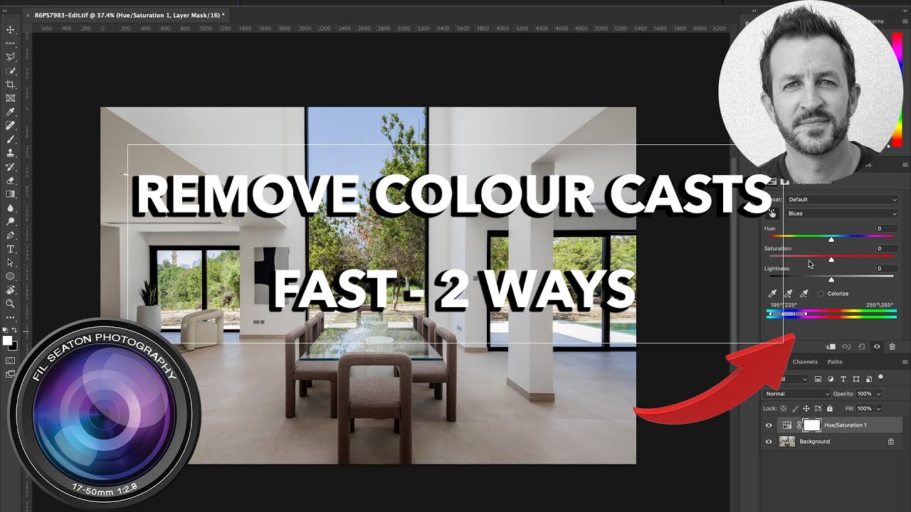 QUICKLY REMOVE COLOR/COLOUR CASTS - YouTube