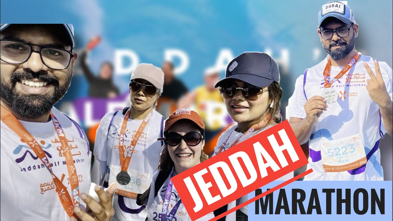 Jeddah marathon 2022 | ماراثون جدة 2022 | @SaudiSFA jeddah half ...