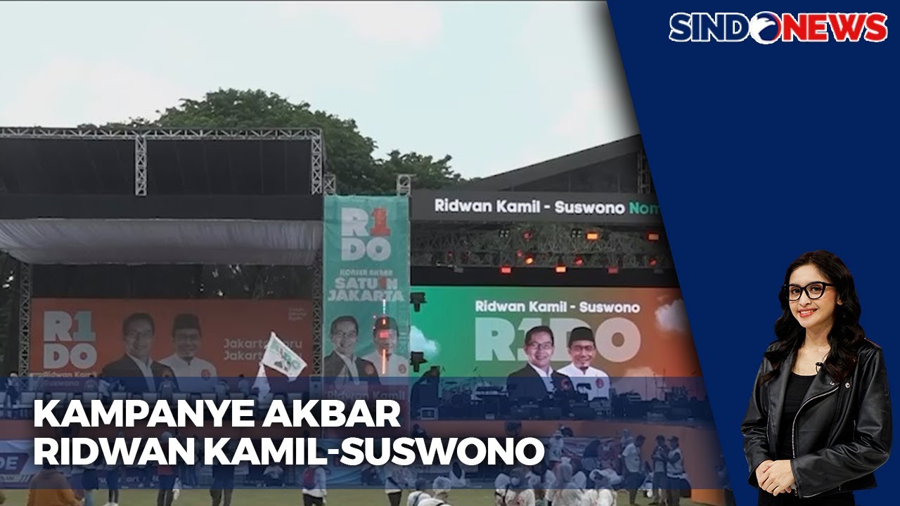 Kampanye Akbar Ridwan Kamil-Suswono, Jokowi dan SBY Dijadwalkan Hadir ...