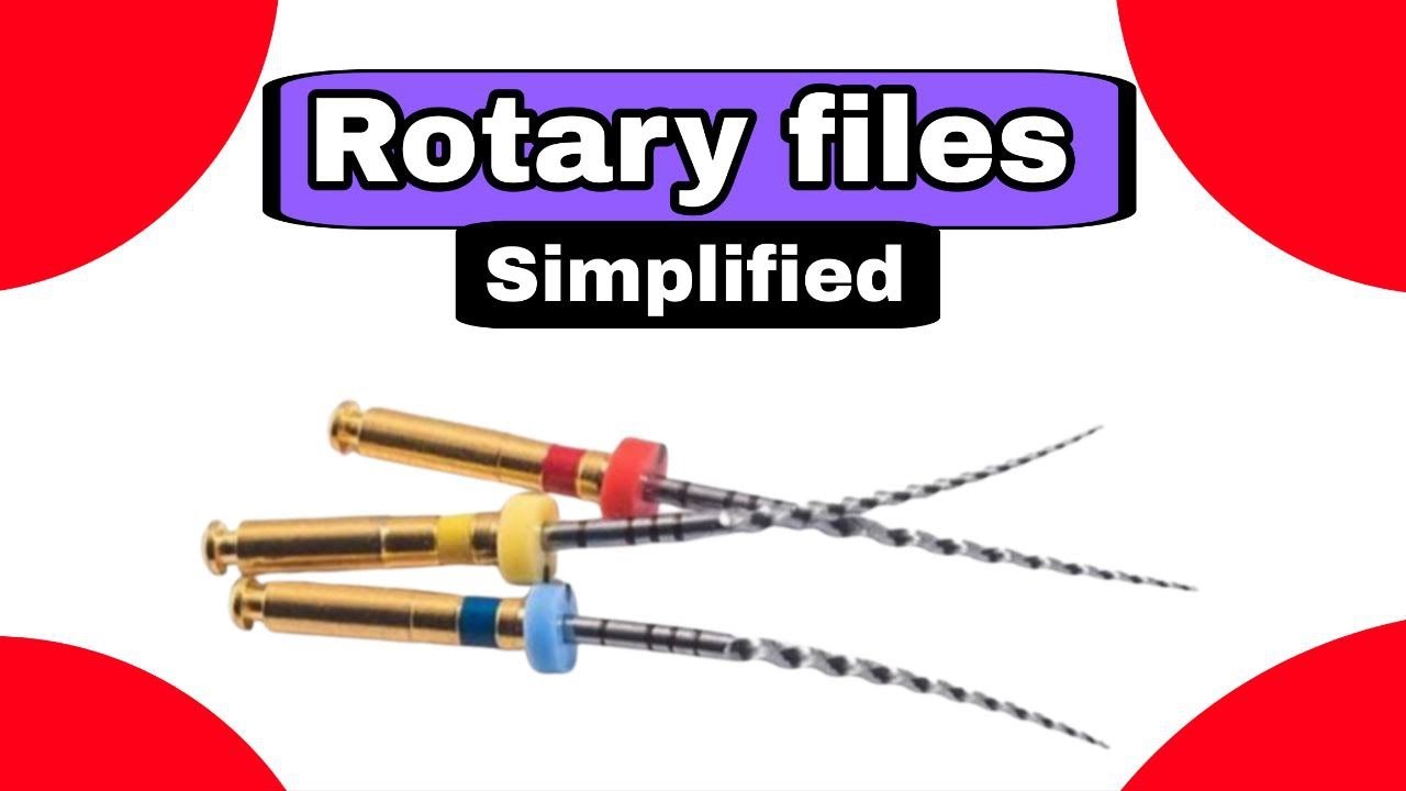 Rotary files simplified | شرح الفايلات الروتاري - YouTube