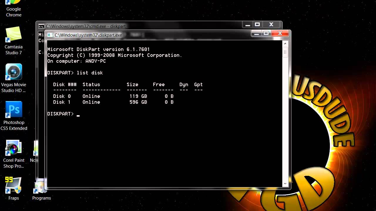 How to Fix a Corrupt USB or HDD - YouTube
