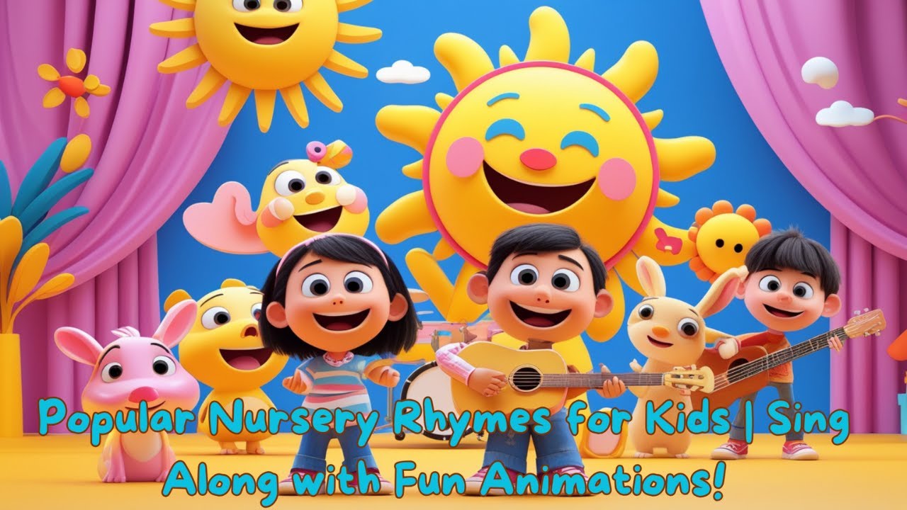 Nursery Rhymes for Kids Sing Along with Fun Animations! - YouTube