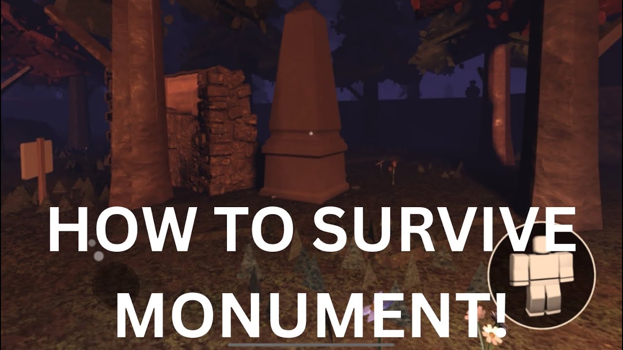HOW TO SURVIVE MONUMENT IN ROBLOX DOORS [THE OUTDOORS] - YouTube