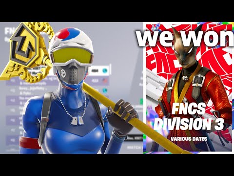 🔴LIVE - FORTNITE FNCS DIVISION 3 CUP W/ Tight & Jingles - YouTube