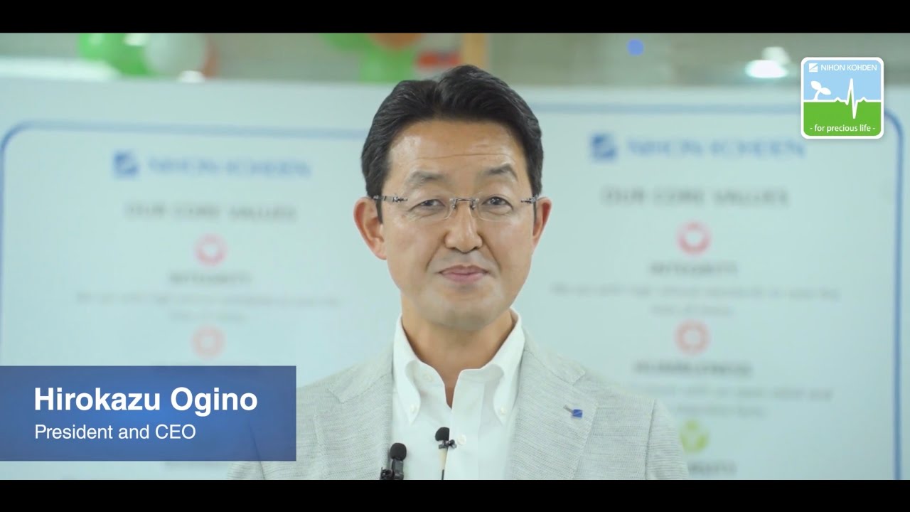 Nihon Kohden's CEO Hirokazu Ogino on Sustainability - YouTube