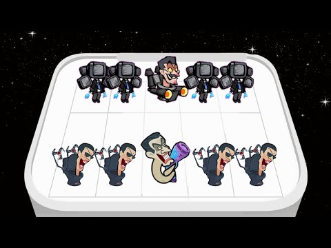 Merge War Skibidi Kamera Vs Tv Camera Monster Games Gameplay, Skibidi ...