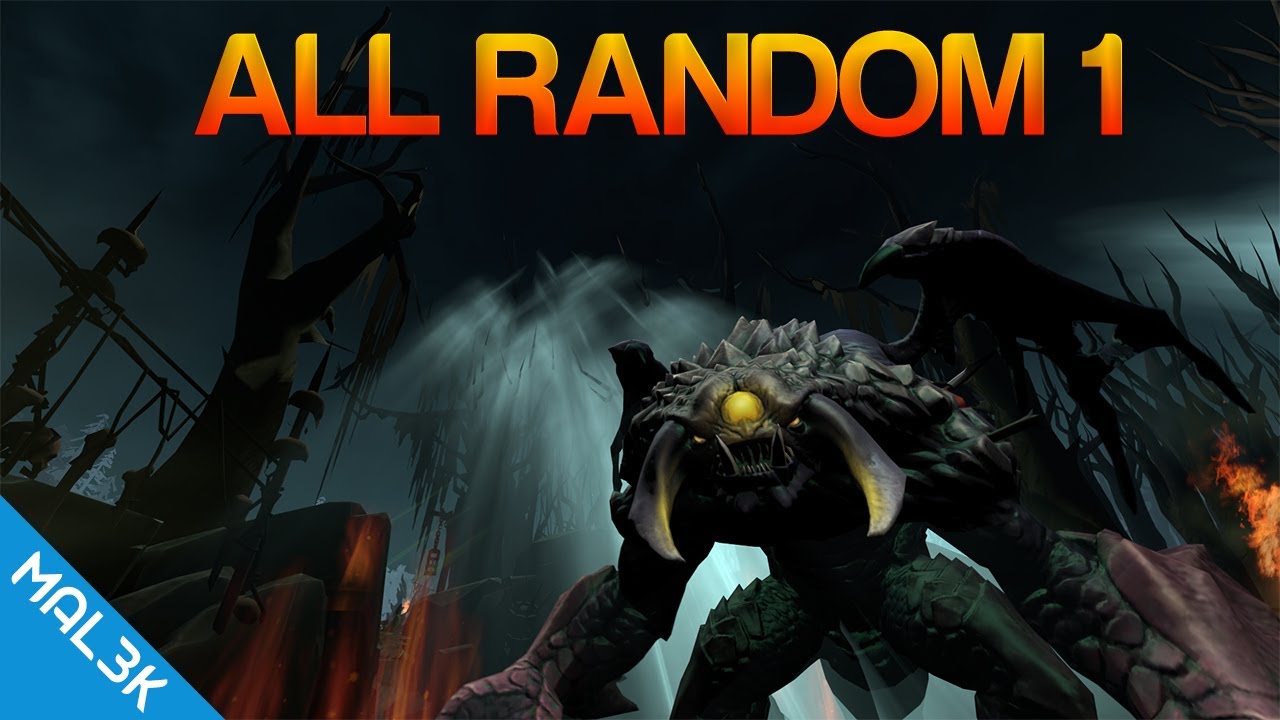 Dota 2 - All Random #1 - YouTube