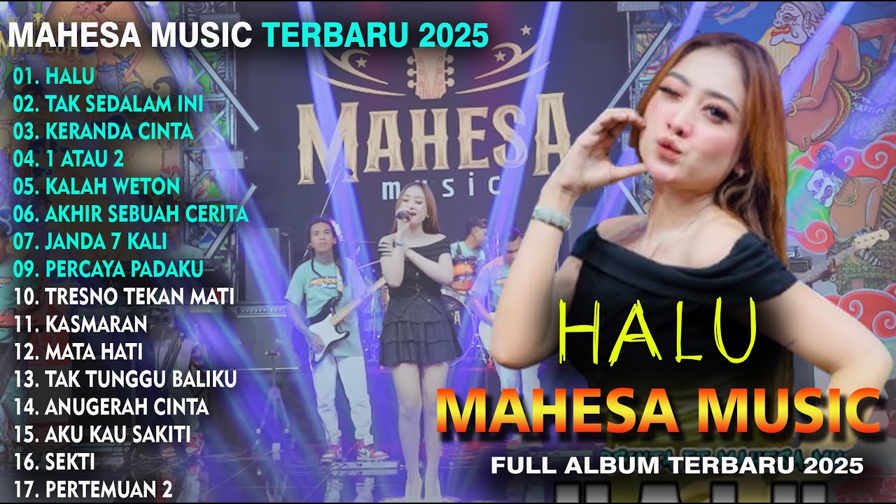 HALU - MAHESA MUSIK FULL ALBUM TERBARU 2025 - YouTube