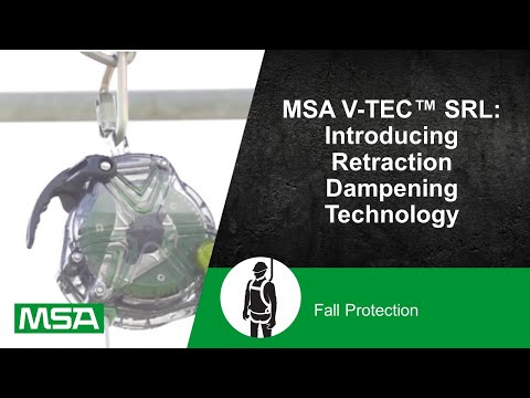 MSA V-TEC™ SRL: Introducing Retraction Dampening Technology