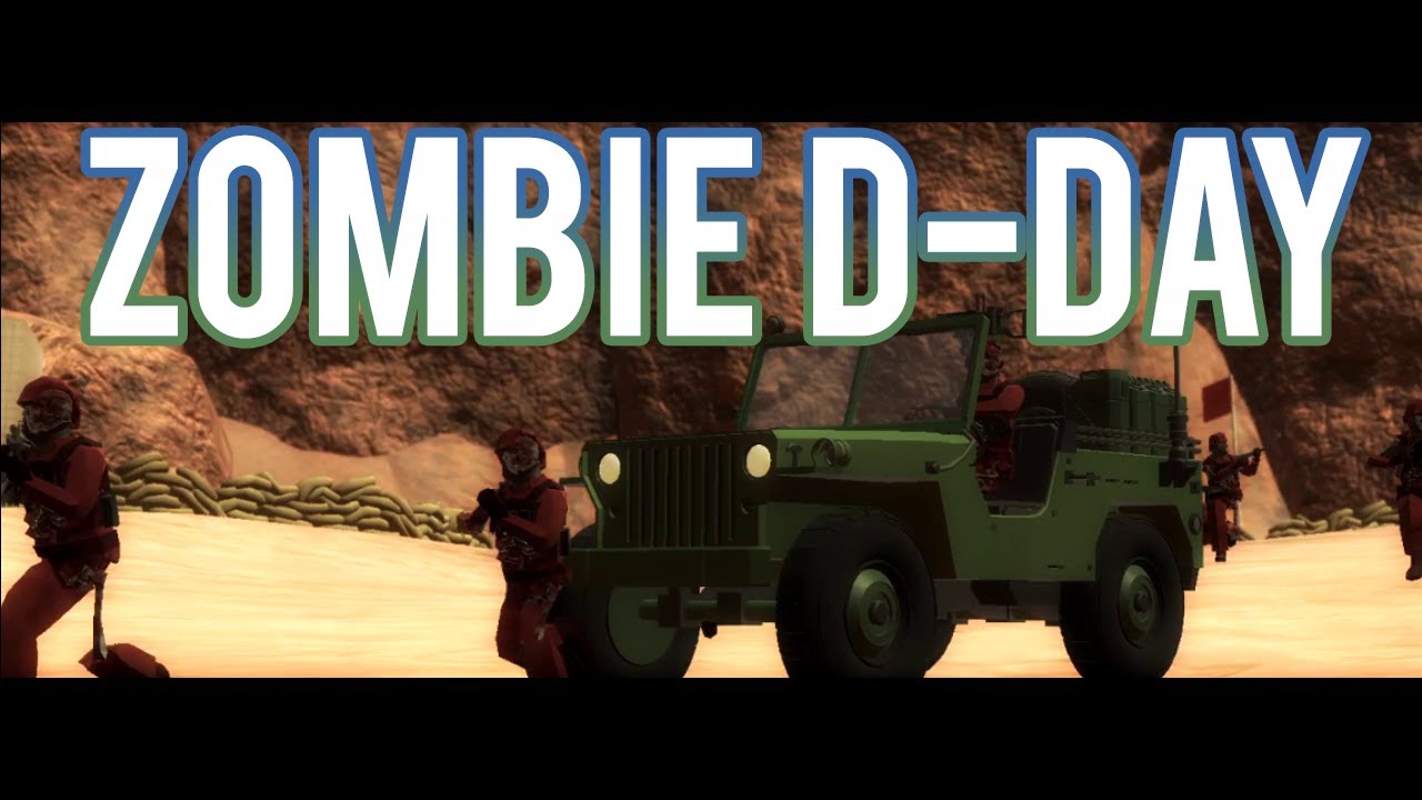 ZOMBIE D-DAY (Unofficial Ravenfield Music Video) - YouTube