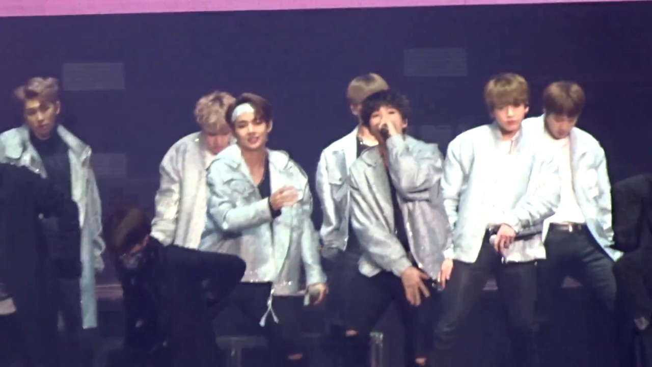 BTS WINGS TOUR NJ Concert 2017 - Not Today - YouTube