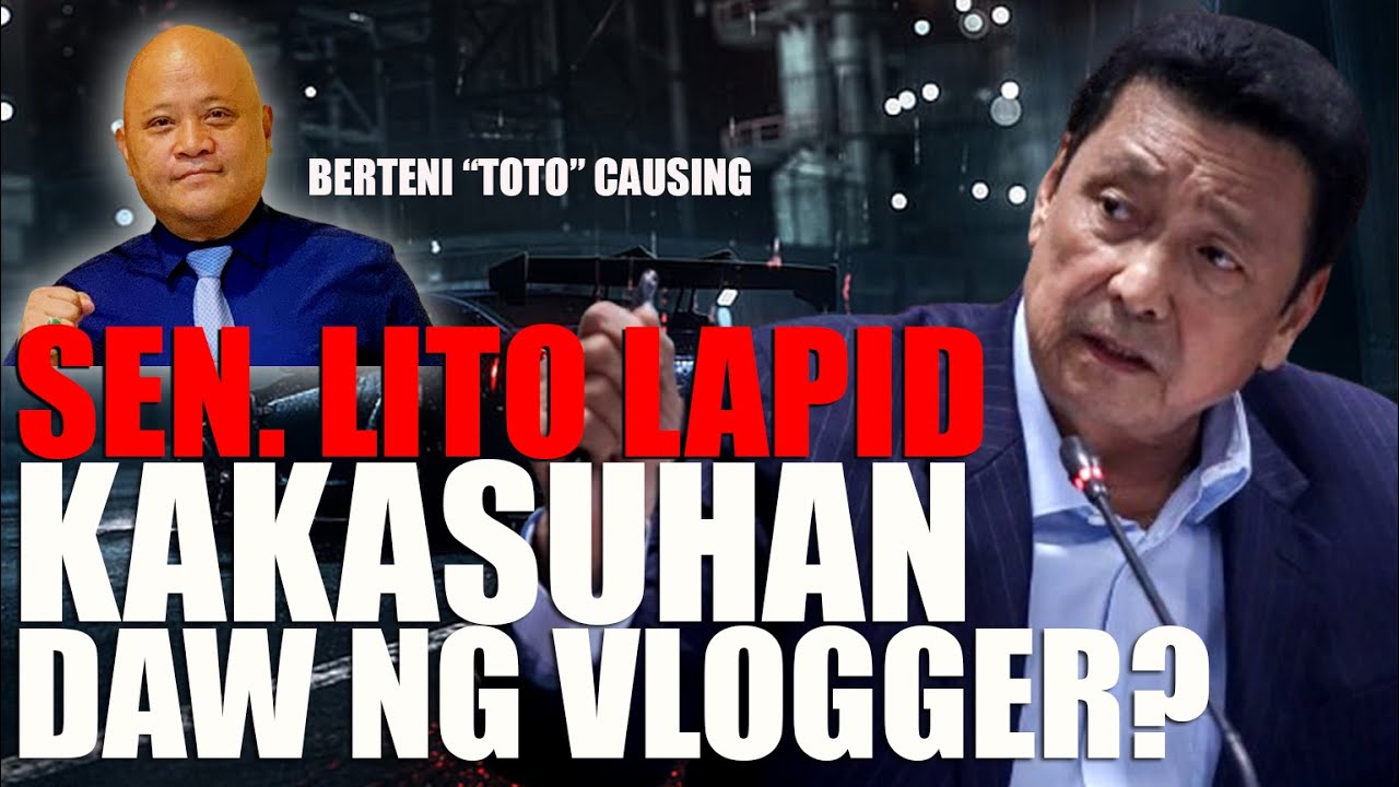 SEN. LITO LAPID KAKASUHAN DAW NG VLOGGER? ATTY. TOTO CAUSING MAY BAGONG PASABOG - YouTube