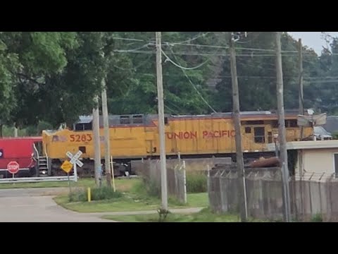 6/18/25 New Scheme GEVO leading a mixed freight with some cool gondolas ...