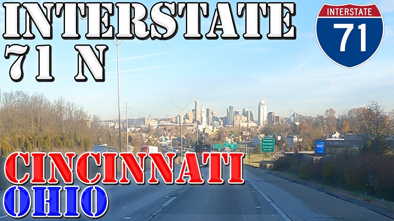 I-71 North - Cincinnati - Ohio - 4K Highway Drive - YouTube