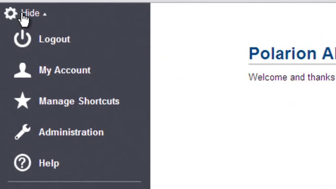 Administration and Configuration Scope in Polarion - YouTube