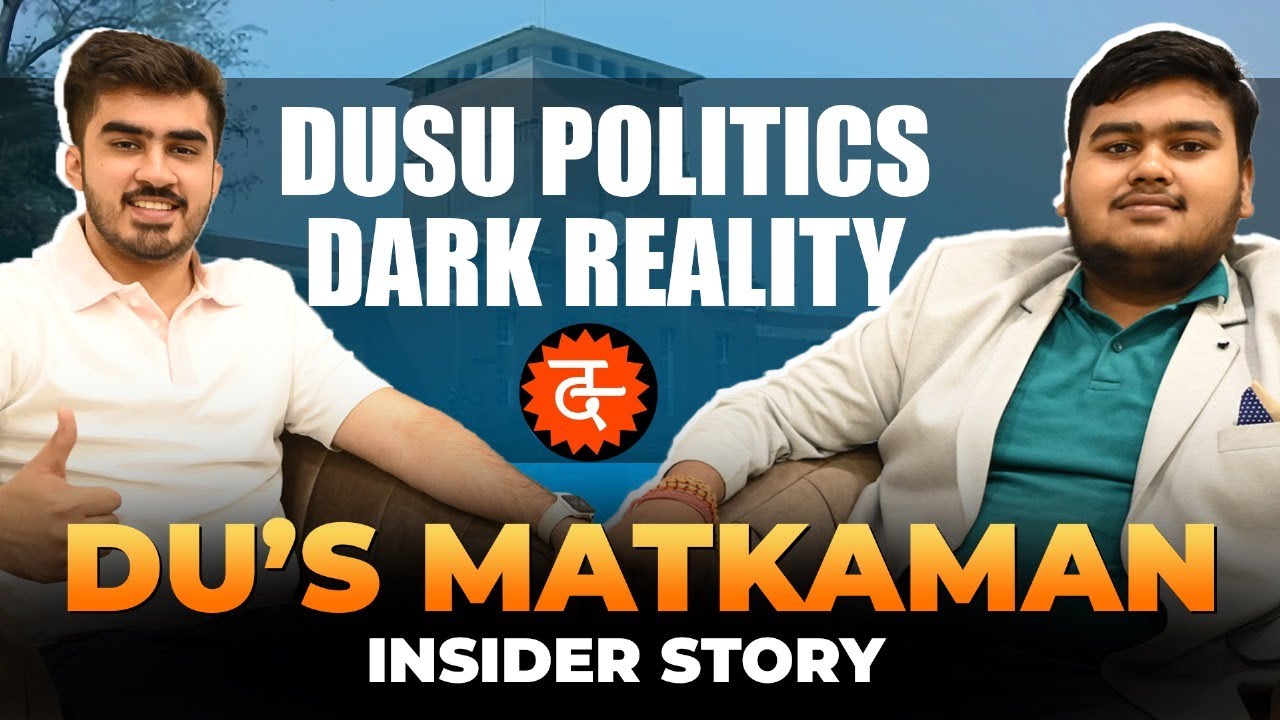 First Podcast of Ronak Khatri | DUSU President ft. Kartikey Diwakar On ...