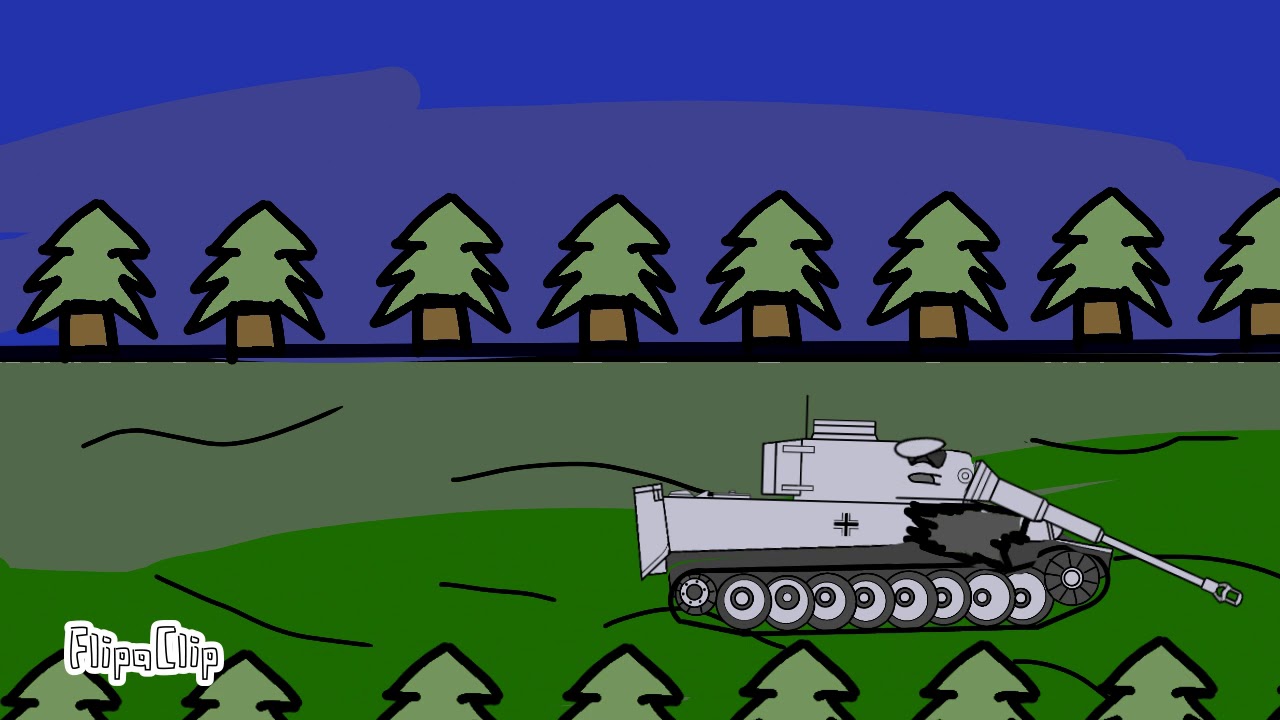 U.S.S.R. vs Nazi Germany (My first animation of Cartoon about Tanks ...