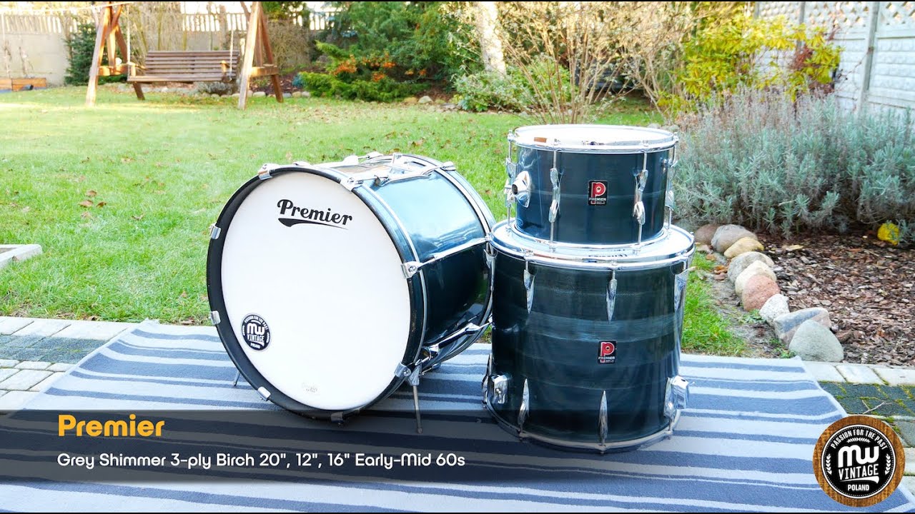 MW-Vintage.pl - Premier Grey Shimmer 3-ply Birch 20″, 12", 16″ Early ...