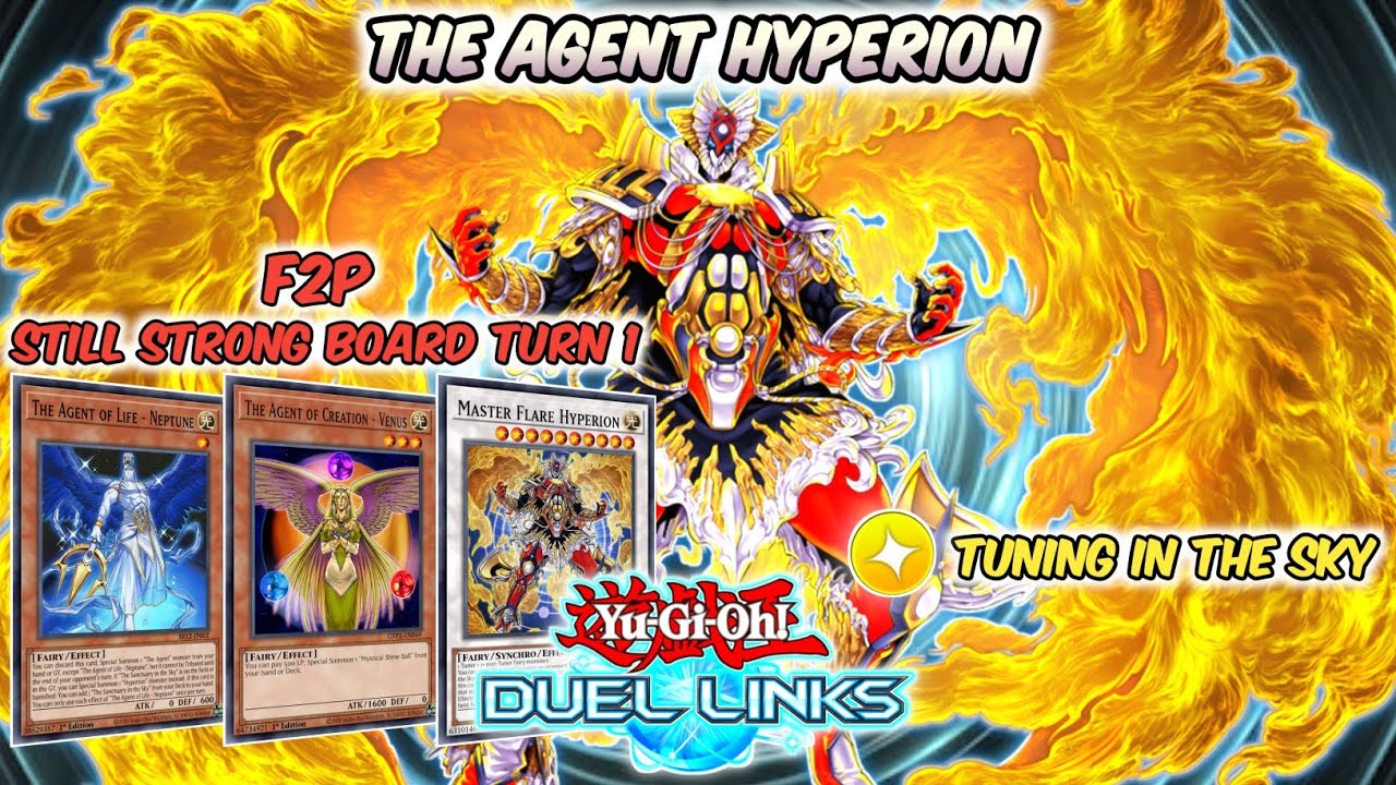 [F2P] THE AGENT HYPERION | Still Strong Without Hand Trap | Yu-Gi-Oh ...