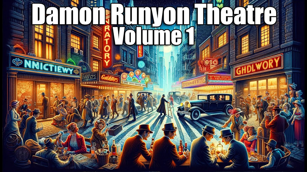 Damon Runyon Theatre Vol 1 - 8 hrs #otr #blackscreen #crime #gangster # ...
