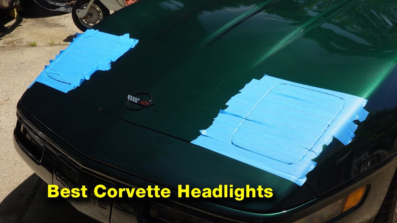 C4 Corvette Pop-up Headlight Repair - YouTube
