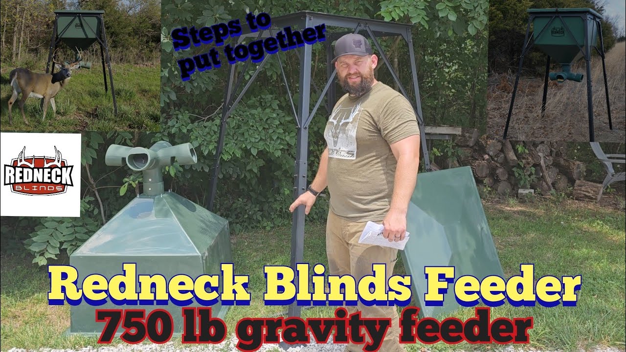 Redneck Blinds Deer Feeder | KOAM Outdoors Reviews - YouTube
