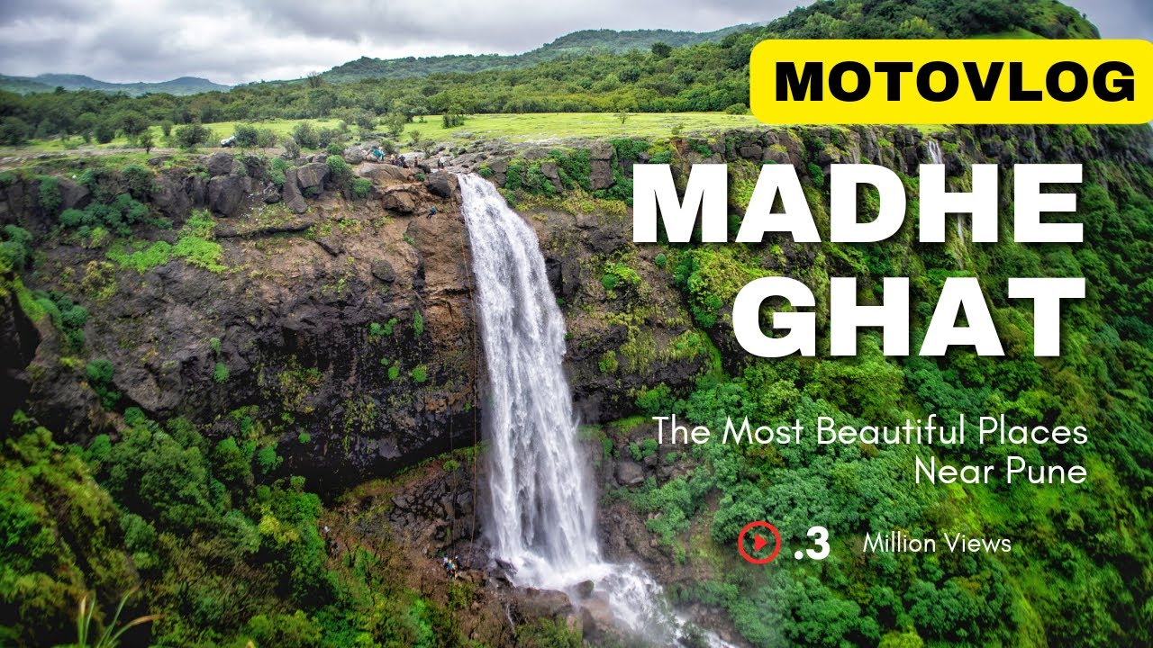 Madhe Ghat। मढे घाट धबधबा Madhe Ghat Waterfall । A Best Place to ride ...