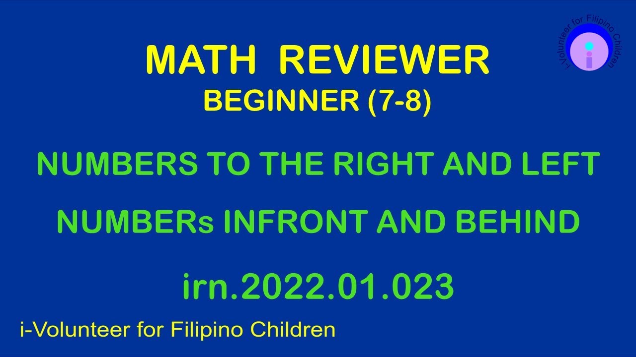 irn 2022 01 023 numbers on the right and left - YouTube