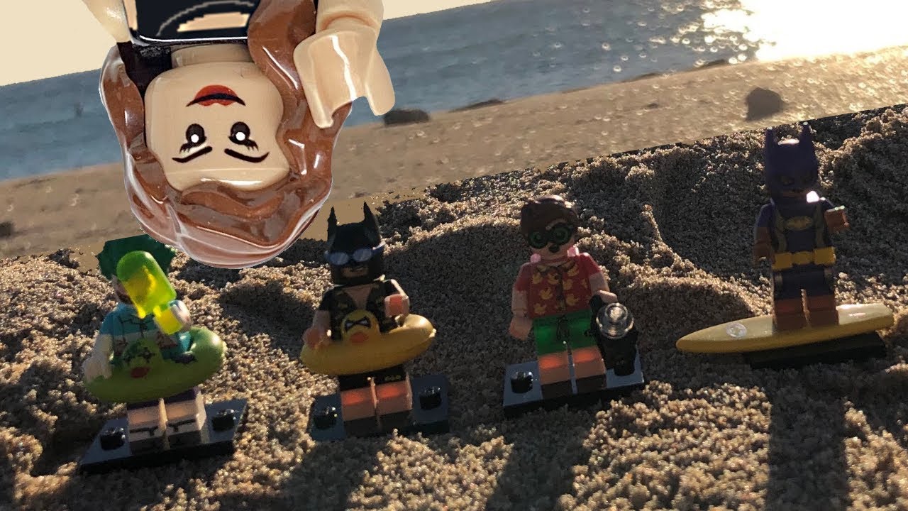 LEGO Batman Minifigures Beach Adventure! - YouTube
