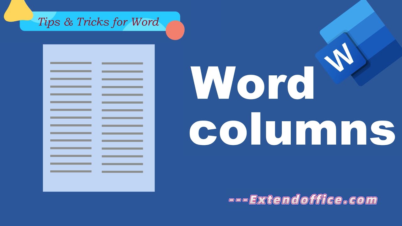 Master Columns in Word: A Comprehensive Guide - YouTube