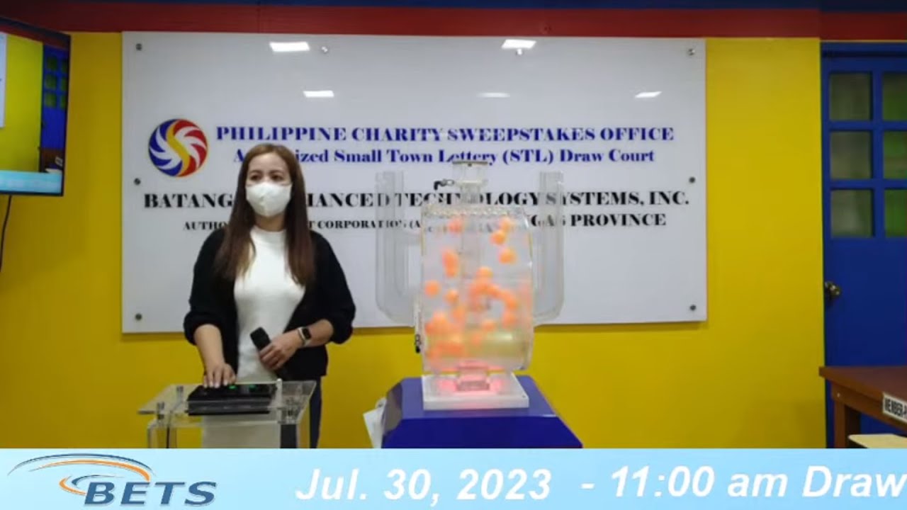 STL batangas Draw result today live 11AM | July 30 2023 11AM draw ...