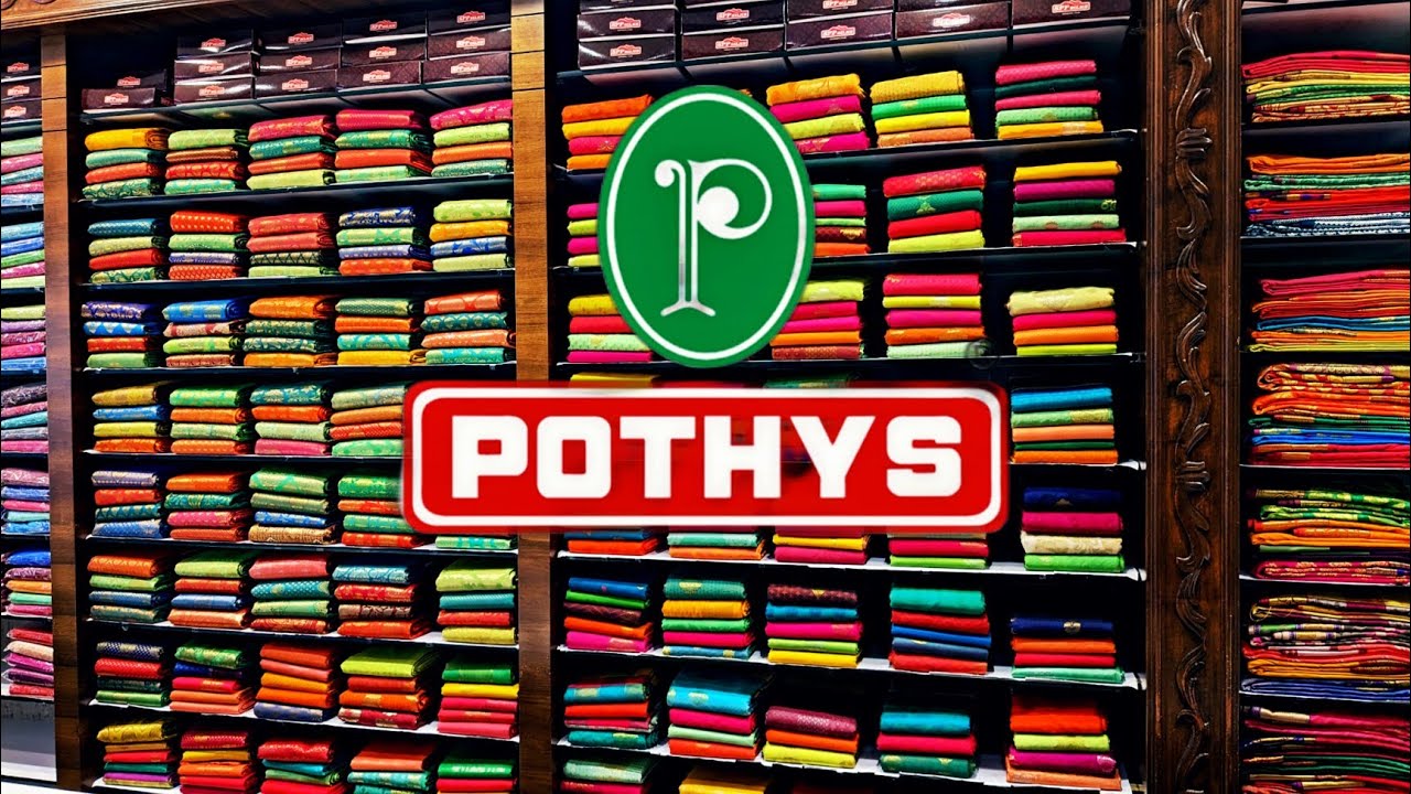 Pothys ன் Buttersilk n elite silksarees collections!!Rose gold sarees# ...