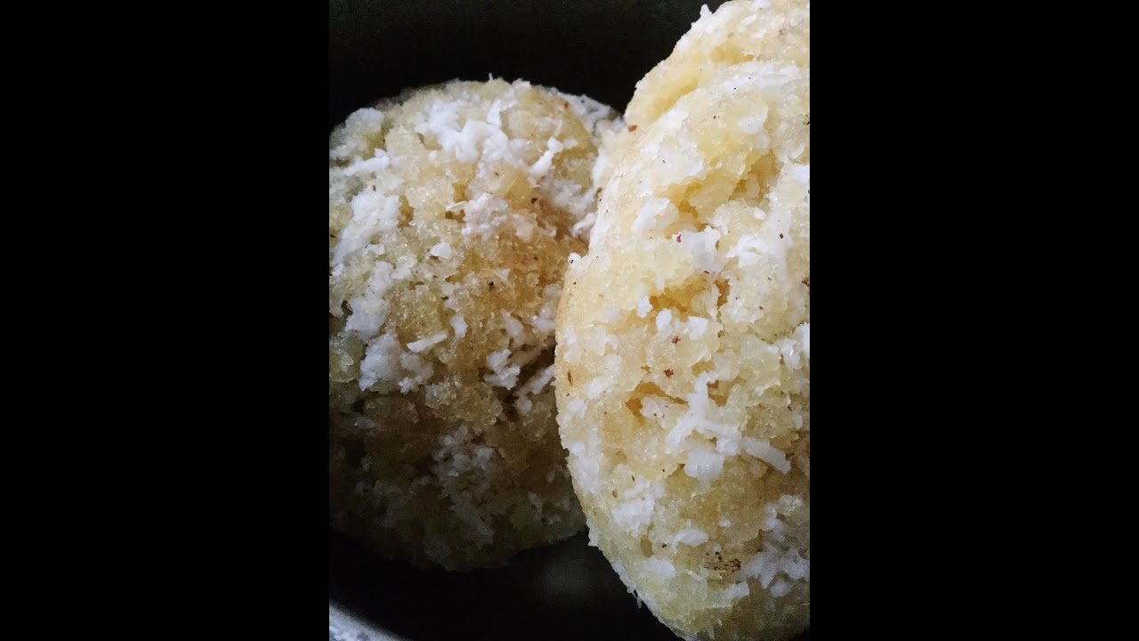 Puto Balanghoy Native Philippine Recipe THREE INGREDIENTS ONLY ...