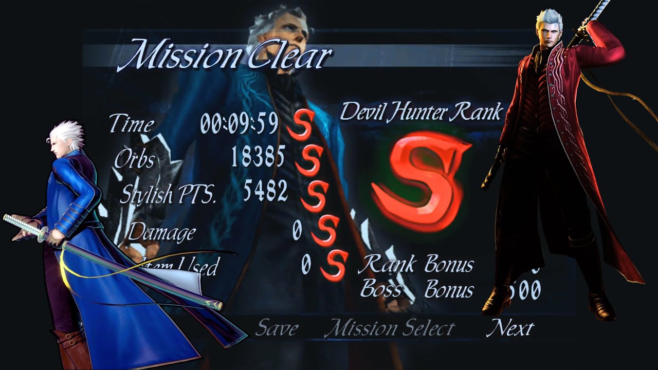 DMC 3 - Mission 7 DMD SS Rank (Vergil) - YouTube