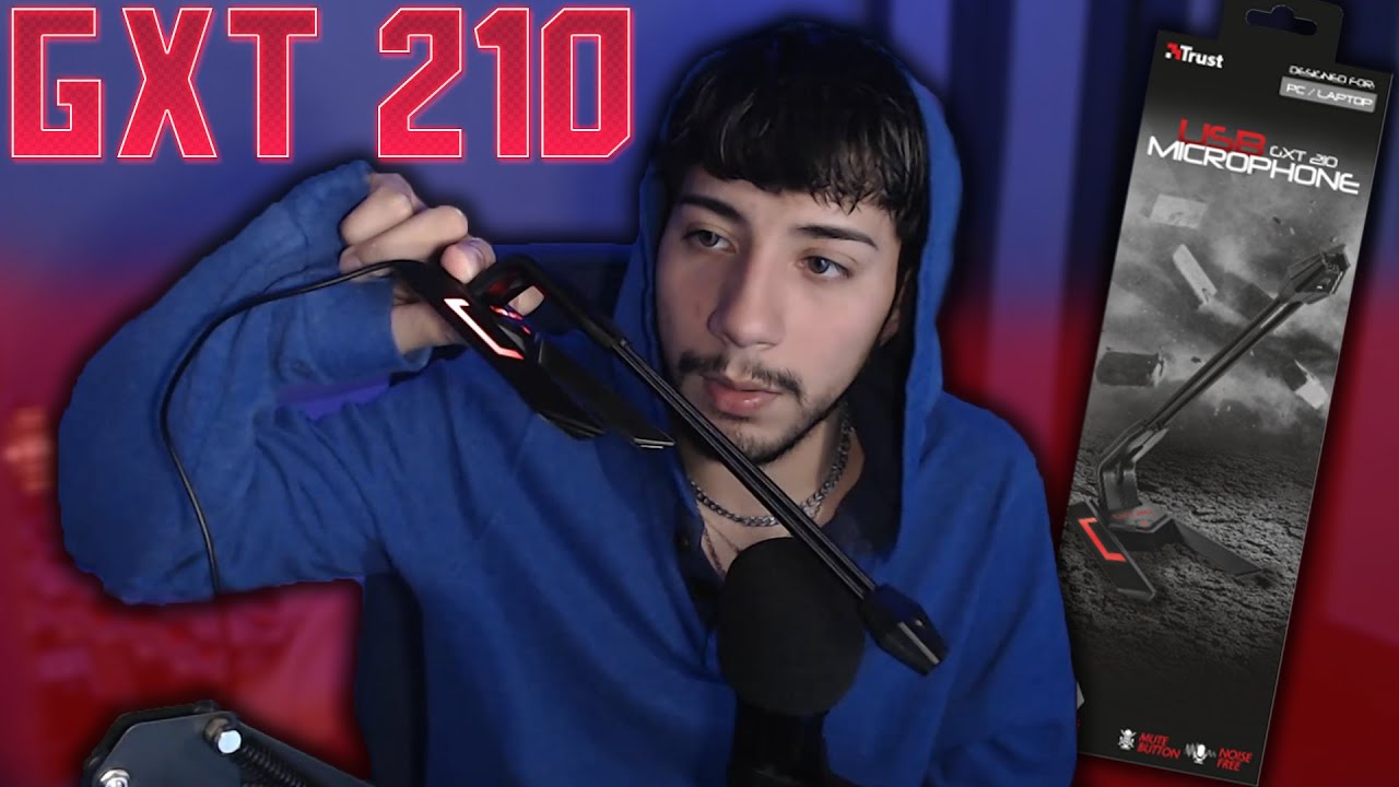 REVIEW MICROFONO TRUST GXT 210 - YouTube
