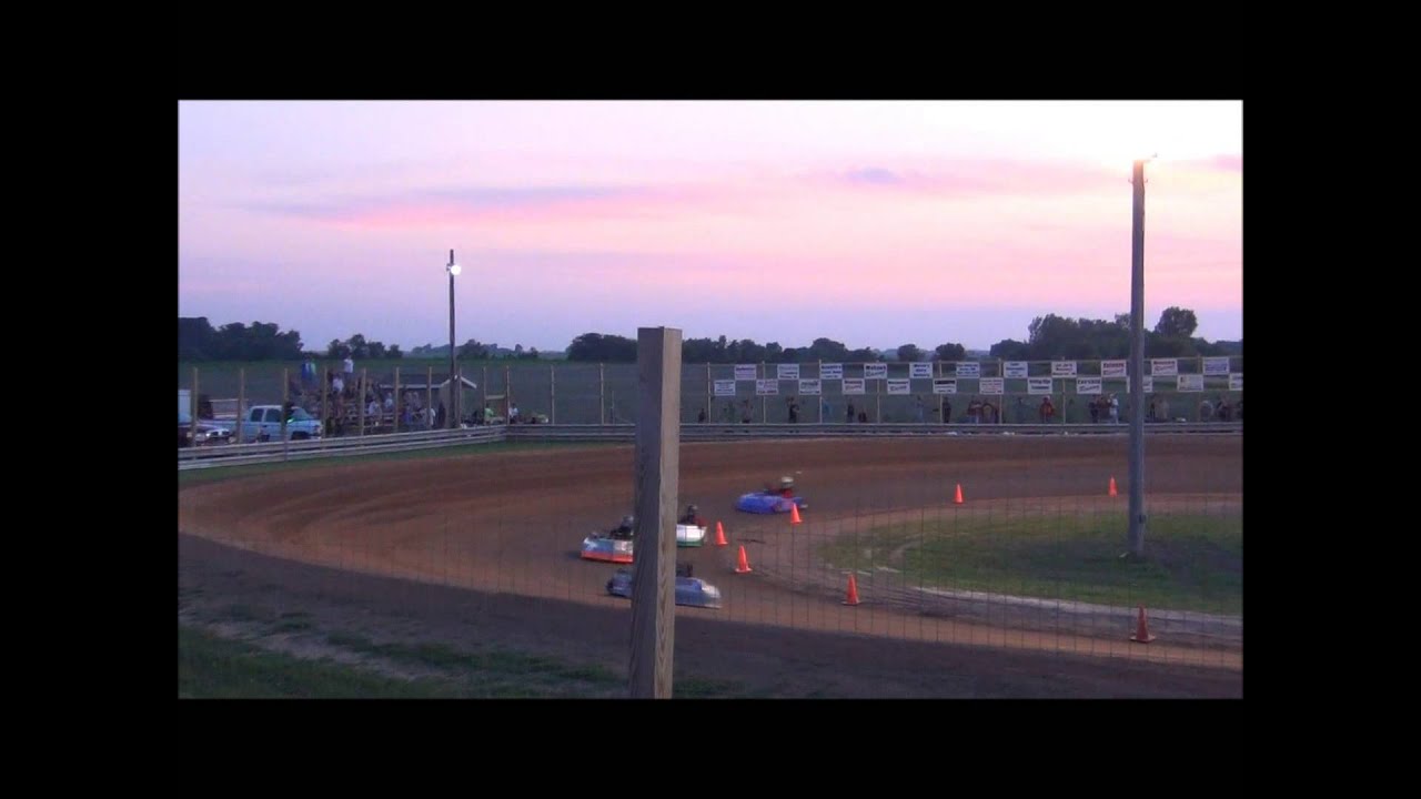 56 speedway heats and feature 7/12/13 - YouTube
