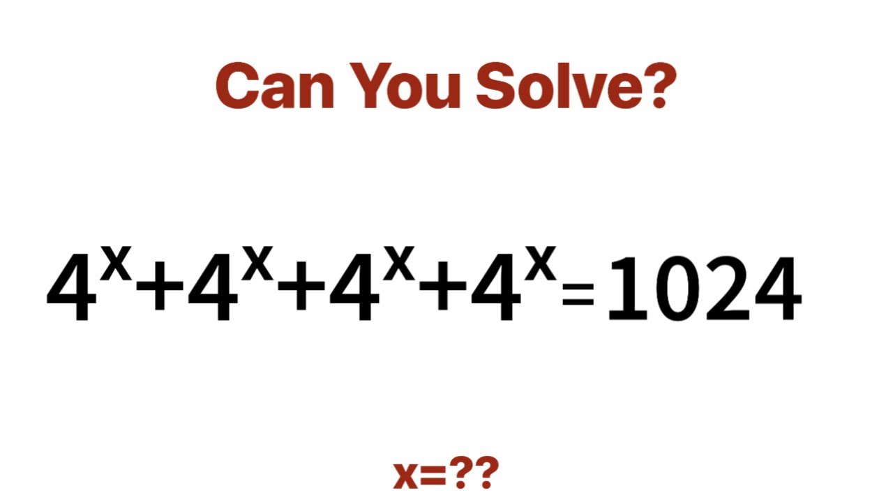 Morocco Maths Olympiad Question.Learn This Math Tricks. - YouTube