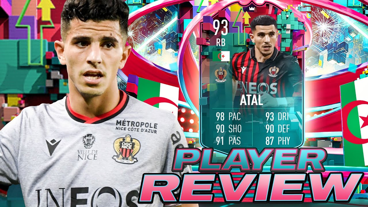 🔥FULLY UPGRADED 93 LEVEL UP ATAL PLAYER REVIEW - OBJ PLAYER - FIFA 23 ...