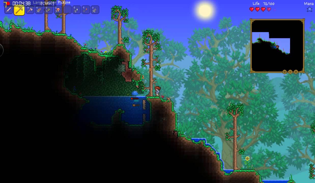 Terraria space base ep1 lets go - YouTube