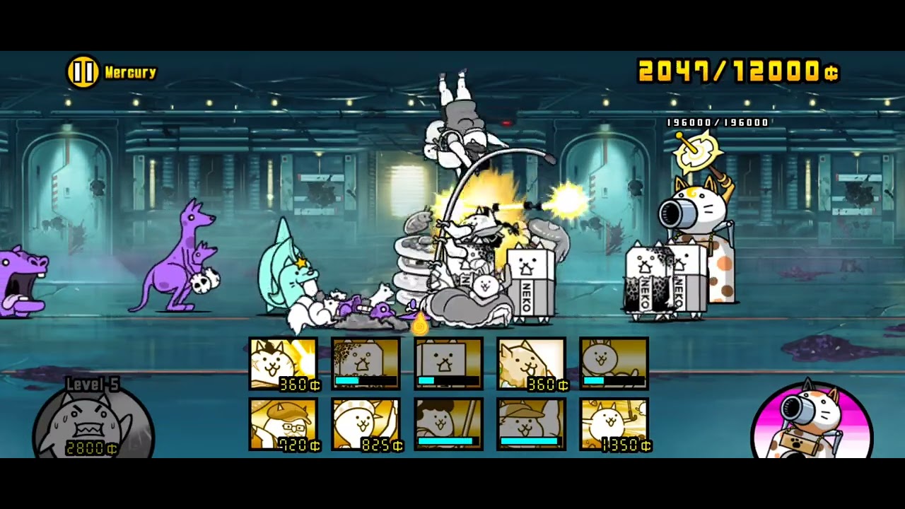 The Battle Cats // CotC 1 Outbreak Mercury - YouTube