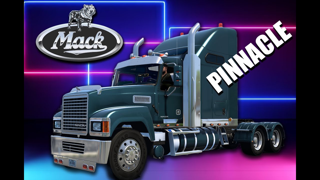 Mack Pinnacle #mods AMERICAN TRUCK SIMULATOR 1.47 - YouTube