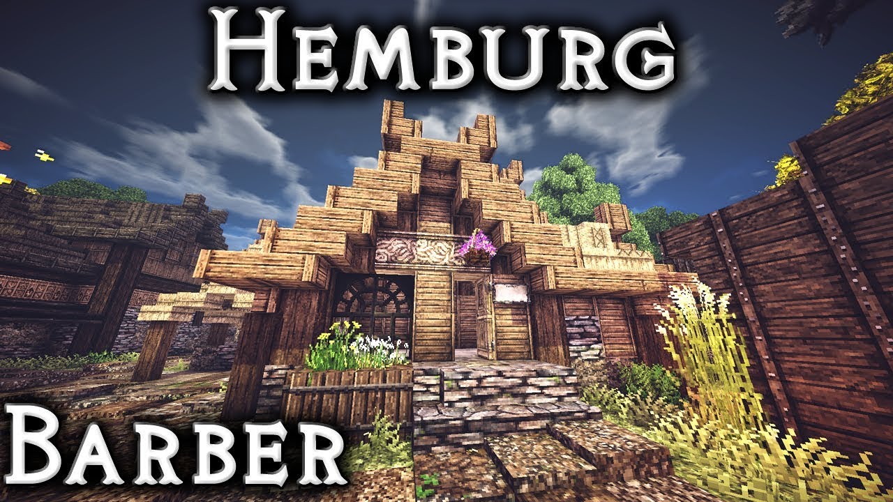 LIVE STREAM REPLAY - Minecraft: Hemburg - Ep29 Barber Shop Interior ...