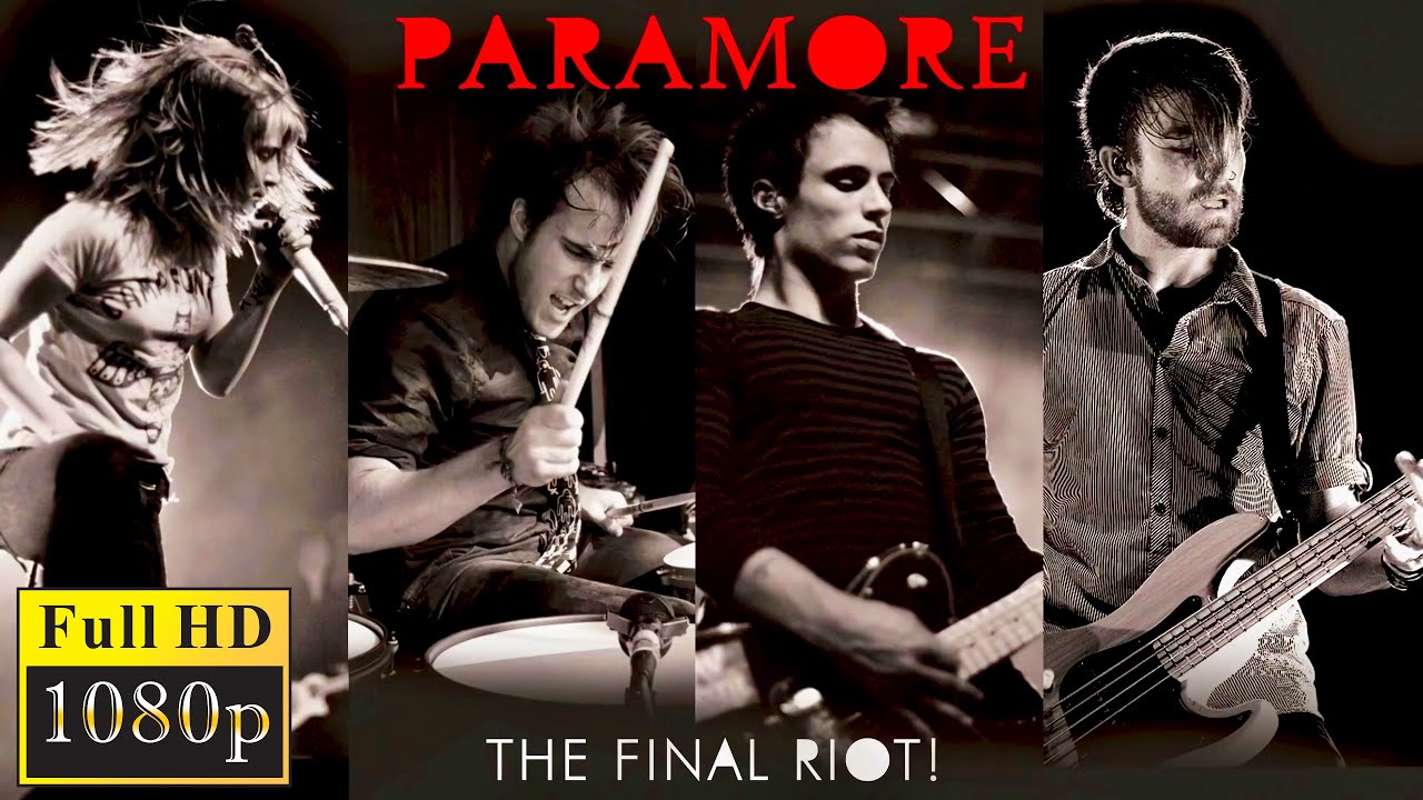 Paramore - The Final RIOT! REMASTERED (FULL CONCERT PERFORMANCE) [HD ...