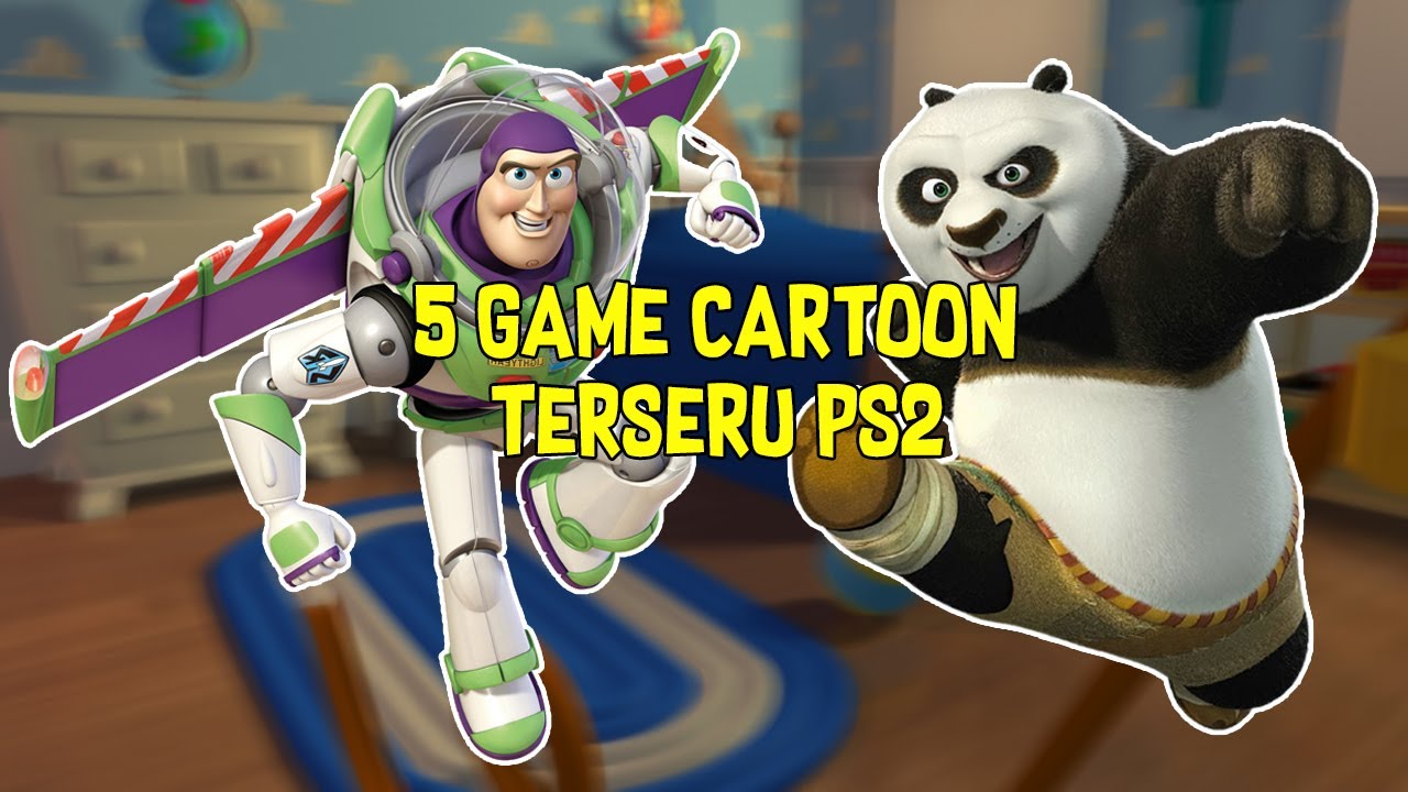 5 Game Cartoon Terseru PS2 - YouTube