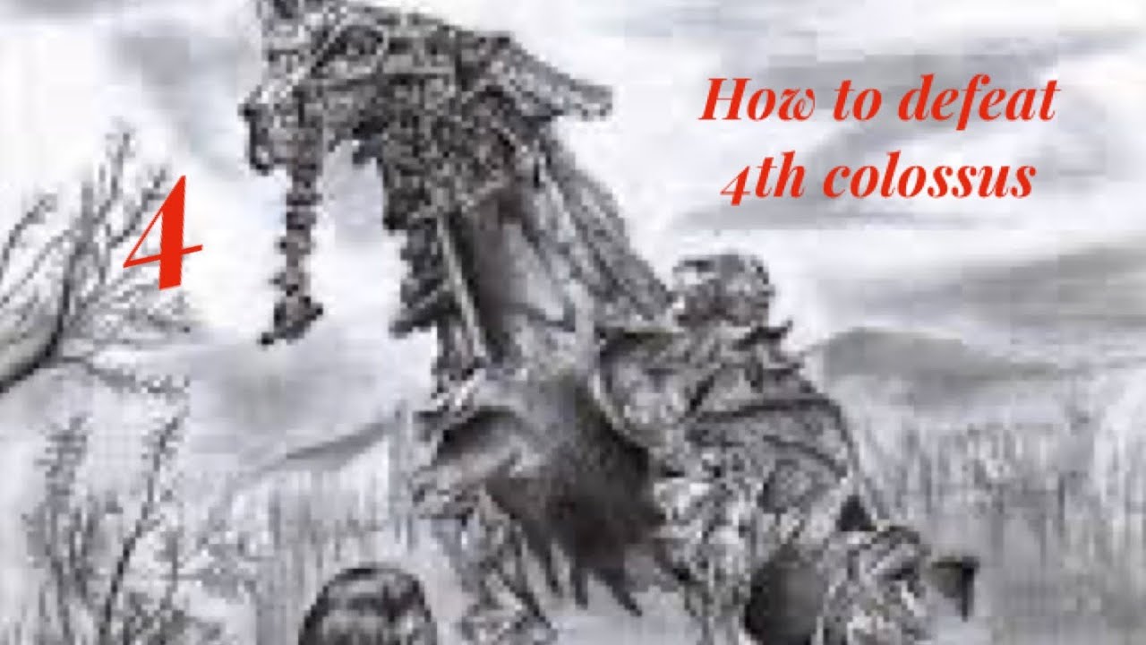How to defeat 4th Colossus - Shadow of the Colossus - YouTube