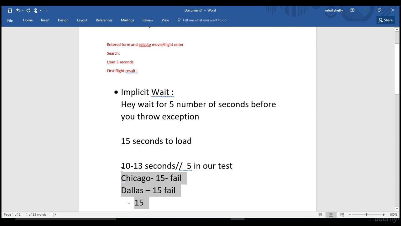2 What is explicit wait Explain with real time scenario - YouTube