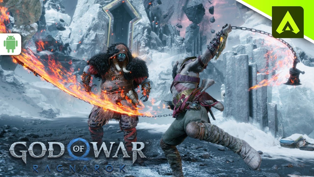 Playing God of War Ragnarok on 3A Cloud Gaming (Android) - YouTube