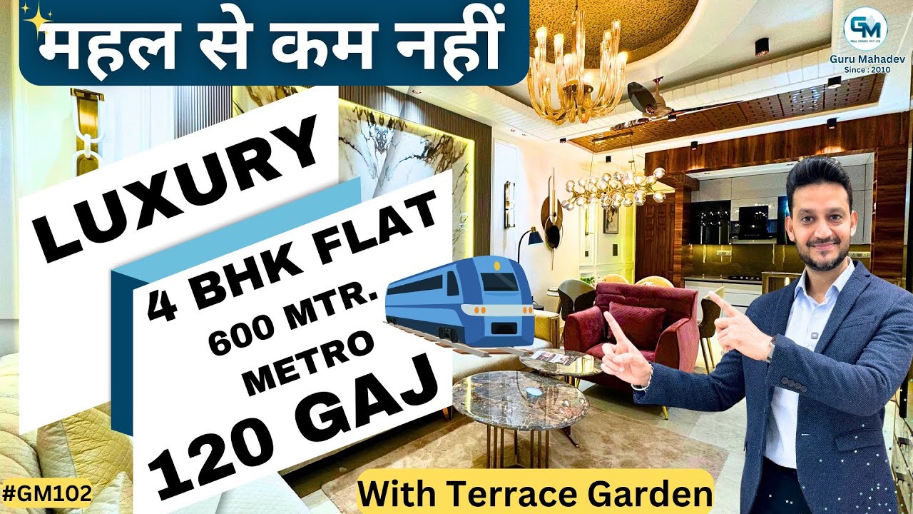 4-Bhk Flat उत्तम नगर दिल्ली में luxurious flats !!🏠#shorts Near Dwarka ...